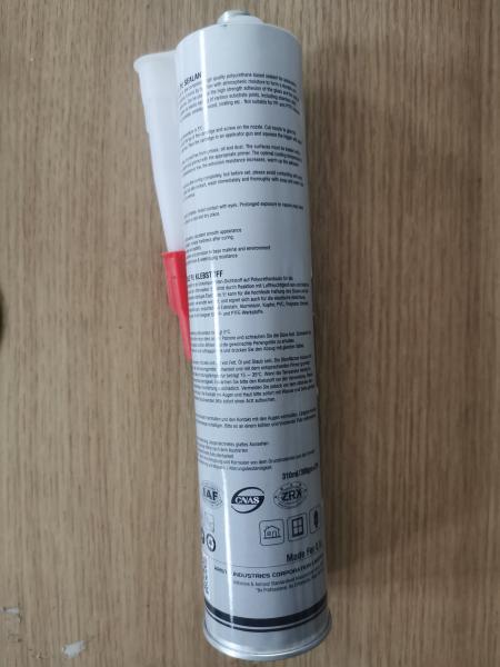310ml sigillante automatico del parabrezza del poliuretano della cartuccia 5Mpa