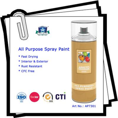 Китай цветастая универсально-применимая акриловая краска брызга 400ML для крытого/напольного изготовленного на заказ цвета продается