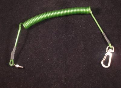China Light weight coiled extension tool tether for anti-lost anti-drop anti-theft simple leash for sale