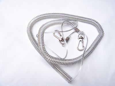 China 2015promotional retainer cheapest new arrived cute stylish Plastic colorful spiral lanyard for sale