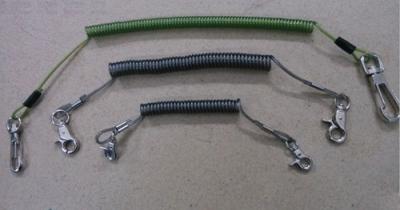 China Different coil lanyard length suitable for different tools security using heavy duty leash for sale