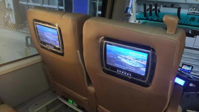 China tamotec shenzhen bus GPS 10.1inch entertainment/commentary and multilingual system /video on demand for sale