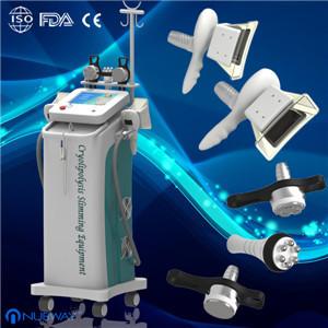 China Touch Screen Radio Frequency Cryolipolysis Fat Freezing Slimming Machine For Body Shape for sale