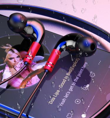 Cina Cuffia avricolare stereo d'attaccatura delle cuffie delle cuffie di Bluetooth del collo di sport impermeabili senza fili in vendita