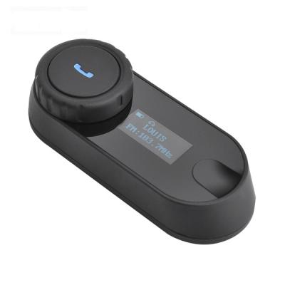 Cina Cuffia avricolare mani libere di Bluetooth Earbuds del motociclo del citofono della radio del CSR FM in vendita