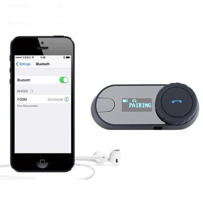 Cina Cuffia avricolare mani libere di Bluetooth Earbuds del motociclo del citofono della radio del CSR FM in vendita