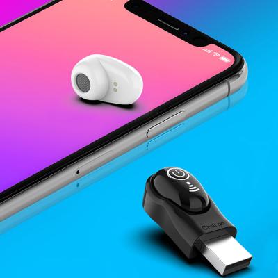 Cina Stereotipia di Bluetooth 5,0 di gioco di musica di sport in trasduttore auricolare di Mini Invisible Ultra Small Bluetooth dell'orecchio in vendita