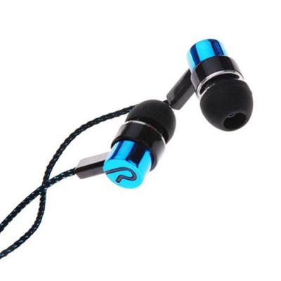 Cina Earbuds metallico con il microfono lungo del cavo in vendita