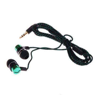 Cina Earbuds metallico con il microfono lungo del cavo in vendita
