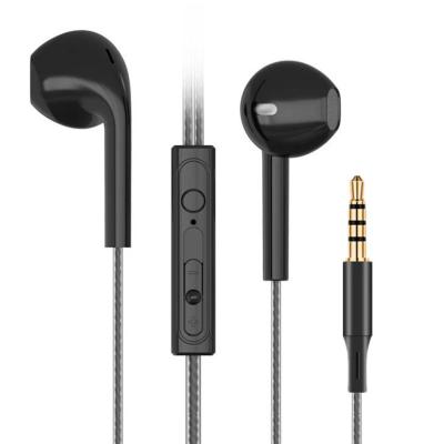 Cina il gioco di stereotipia di musica di 3.5mm ha fissato il ricevitore telefonico legato con corde di Earbuds con il microfono in vendita