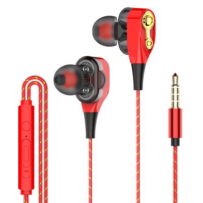 Cina Cuffie stereo di 3.5mm Bass Dual Wired And Wireless Earbuds con il Mic in vendita