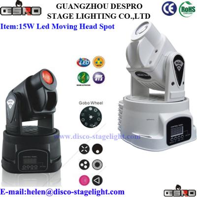 China KTV Nightclubs Entertainment Moving Head Spot Light Professional LED Stage Lighting for sale