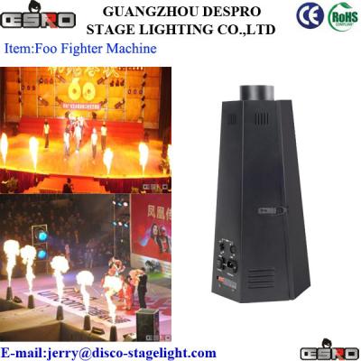 China 1m - 3m Spray DMX Fire Machine Nightclub Cool Stage Effects , 400 times for sale