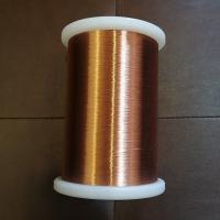 China 0.13mm Self Bonding Enameled Copper Wire Alcohol Soluble Polyesterimide Class 200 for sale