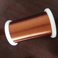 China 0.75mm Self Bonding Enamelled Round Copper Wire Polyesterimide 200C Thermal Class for sale