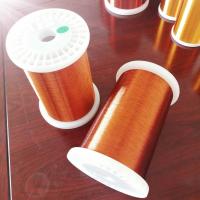 China 0.19mm Polyesterimide Coating Enameled Round Copper Wire Self Bonding Layer for Motor for sale