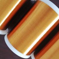 China 0.075mm Self Bonding Polyesterimide CCA Enameled Round Wire 130 Class B for sale