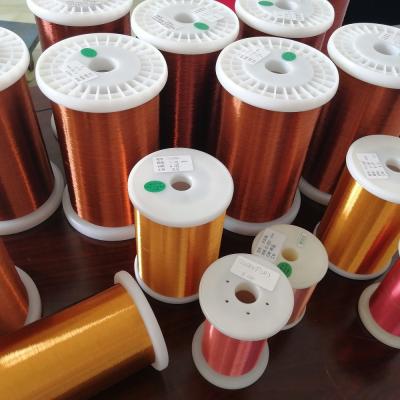 China O poliuretano autoadesivo CCA esmaltou a classe redonda 130/155 do fio de cobre 0.085mm à venda