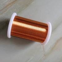 China Class 180 0.12mm Self Adhesive Enameled Copper Wire Red Copper EIW Coating for sale