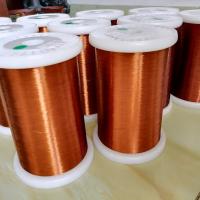 China 0.05mm Polyurethane Enameled Copper Wire 155 Class Self Bonding High End for sale