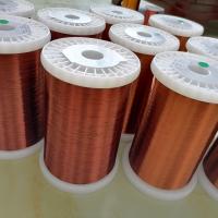 China 0.019mm Aromatic Polyimide Copper Enameled Wire Class 240 Insulating Enamel for sale