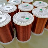China Polyester Modified Enameled Copper Clad Aluminum Round Wire 0.04-0.90mm 155 Class for sale