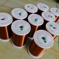 China 0.05mm Polyurethane Enameled Copper Wire 155 Class Self Bonding High End for sale