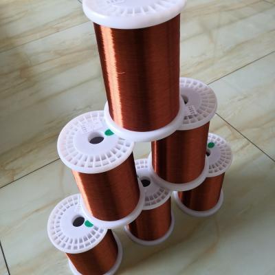 Cina 0.12mm Polyesterimide hanno smaltato l'auto della classe 200 del filo di rame che lega i cavi smaltati in vendita