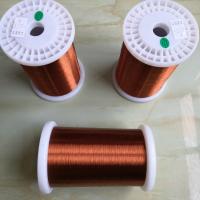 China 0.19mm Polyesterimide Coating Enameled Round Copper Wire Self Bonding Layer for Motor for sale