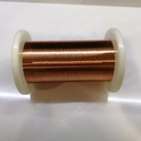 China UL Class 200 Polyesterimide Self Bonding Enameled Magnet Wire 0.08mm Grade 2B for sale