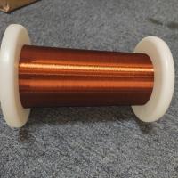 China 220 Class Self Bonding Enameled Copper Wire 0.11mm for Transformers Motors for sale