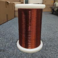 China 220 Class Self Bonding Enameled Copper Wire 0.11mm for Transformers Motors for sale