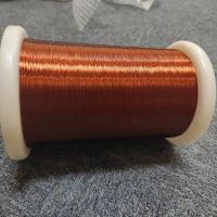 China 220 Class Self Bonding Enameled Copper Wire 0.11mm for Transformers Motors for sale