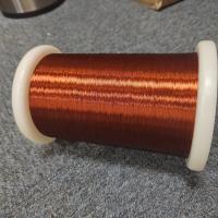 China 220 Class Self Bonding Enameled Copper Wire 0.11mm for Transformers Motors for sale