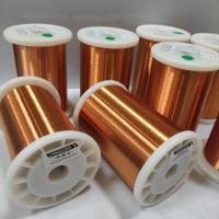 China Class 200 Polyesterimide Enameled Copper Wire 0.38mm for Motor Winding for sale