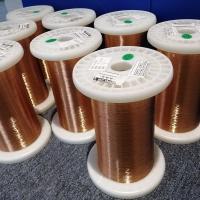 China EIW Round Solvent Copper Enameled Wire 0.34mm Polyesterimide Insulation 200 Thermal Rating for sale