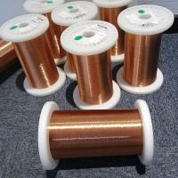 China Self Bonding Polyurethane Enameled Copper Wire 0.24mm 180 Thermal Class Alcohol Soluble for sale