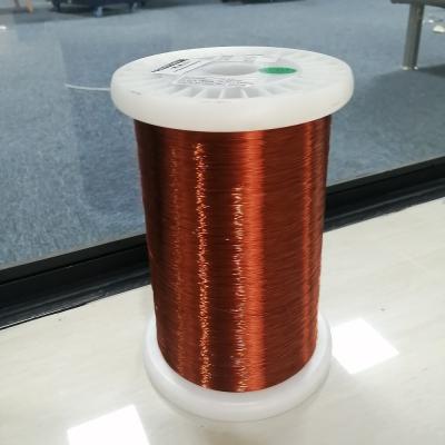 Cina 0.27mm Polyesterimide hanno smaltato il filo di rame rotondo con uno strato legante in vendita