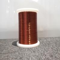 China Self Adhesive Polyesterimide Enameled Copper Wire 0.24mm Class 200 for Magnetic Coils for sale