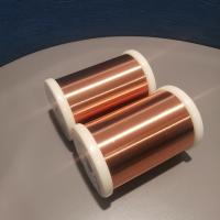 China AWG44 Class 200 Self Bonding Coated Copper Round Wire 0.05mm for Voice Coils for sale