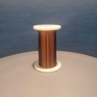 China Self Adhesive Enameled Copper Wire 0.06mm Polyesterimide Coating 200 Thermal Rating for Voice Coils for sale