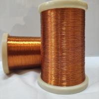 China Insulation Polyester Enameled Copper Wire Varnished Plastic Spool Packing for sale