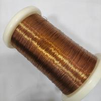China PEW 155℃ Polyester Enameled Copper Round Wire Self Bonding 0.18mm for sale