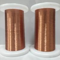 China PEW 155℃ Polyester Enameled Copper Round Wire Self Bonding 0.18mm for sale