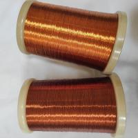 China 0.2mm Self Bonding Copper Enameled Wire 155°C Polyester Coating Alcohol Soluble for sale