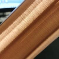 China Pure Copper Self Adhesive Enameled Wire 0.06mm 200℃ Polyesterimide Round Winding Wire for sale