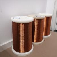 China Self Bonding Enameled Copper Wire 0.13mm 200 Class Polyesterimide Magnet Wire for Coils for sale