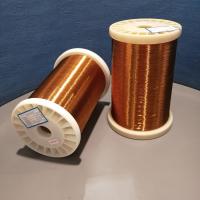 China 0.19mm Enameled Copper Wire 200°C Polyesterimide Self Adhesive Frameless Coil for sale