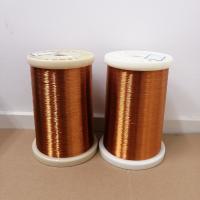 China 0.19mm Enameled Copper Wire 200°C Polyesterimide Self Adhesive Frameless Coil for sale