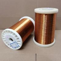 China 0.12mm Class 200 Polyesterimide Self Bonding Enameled Copper Magnet Wire for Induction Coils for sale
